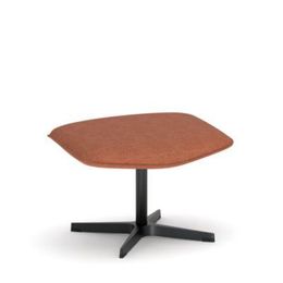 Nowy Styl NowyStyl Beinauflage Otuli, f&uuml;r Drehsessel Otuli, bis 110 kg, Polyesterbezug/Aluminium, cinnamonbraun/schwarz