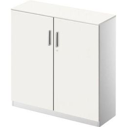 Schäfer Shop Schäfer Shop Genius Flügeltürenschrank TETRIS SOLID, 3 OH, B 1200 mm, abschließbar, mit Abdeckplatte