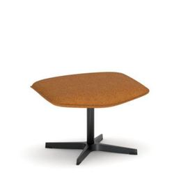 Nowy Styl NowyStyl Beinauflage Otuli, f&uuml;r Drehsessel Otuli, bis 110 kg, Polyesterbezug/Aluminium, orange/schwarz