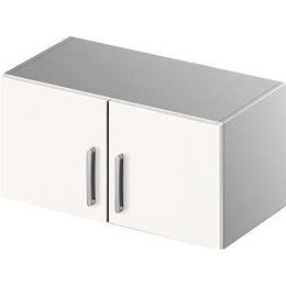 Schäfer Shop Schäfer Shop Genius Aufsatzschrank TETRIS SOLID, Stahlkorpus, 1 OH, B 800 mm, weiß/weißalu