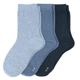 Gina Benotti 3 Paar Damen Socken mit Bio-Baumwolle
