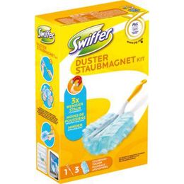 Staubmagnet Starterkit Swiffer&reg;, mit Komfortgriff, 3 Einsatz-Staubt&uuml;cher