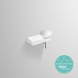 Alape Piccolo Novo 2 Waschplatz WP.PN2 5257000000, Wei&szlig;
