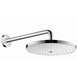 Hansgrohe Raindance Select Kopfbrause 27378400 S 300 2jet, wei&szlig;/chrom, mit Brausearm 390 mm