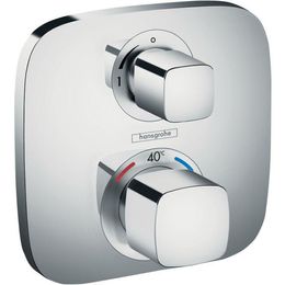 Hansgrohe Ecostat E Brause Thermostat 15707000 Unterputz Thermostat, f&uuml;r 1 Verbraucher, chrom