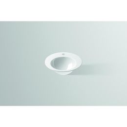 Alape K400H Einbauwaschtisch 2003000000 &Oslash; 40 cm, weiss, mit Hahnloch, ohne &Uuml;berlauf