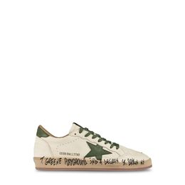Golden Goose Deluxe Brand Golden Goose Low-Top Sneaker - Classic Low-Top Sneakers With Textured Leather - Gr. 43 (EU) - in Wei&szlig; - f&uuml;r Damen