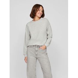 Vila Sweatshirt "Sandy" in Grau - 30% | Gr&ouml;&szlig;e S | Damen-sweatshirts-jacken