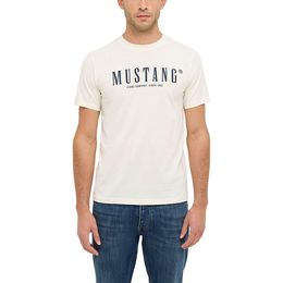 Mustang Shirt in Creme - 33% | Gr&ouml;&szlig;e XL | Herren-plussize