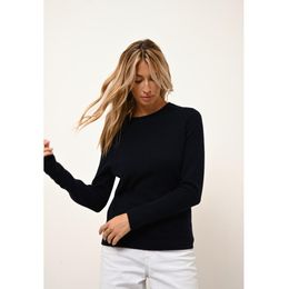 Just Cashmere Kaschmir-Pullover "Jane" in Dunkelblau - 53% | Gr&ouml;&szlig;e M | Damen-pullover-cardigans