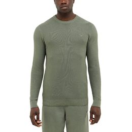 Mustang Pullover in Khaki - 60% | Gr&ouml;&szlig;e S | Herren-plussize