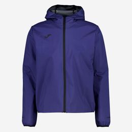 Joma Blauer Windbreaker mit Kapuze