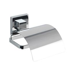 Wenko Toilettenpapierhalter in Silber - (B)13 x (H)11,5 x (T)14 cm - 16% | Badezimmer-accessoires