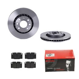 Brembo Bremsensatz, Scheibenbremse 1420-55276 vorne rechts links innenbel&uuml;ftet 256mm f&uuml;r BEDFORD PONTIAC VAUXHALL OPEL 90250546 90297358 90297357