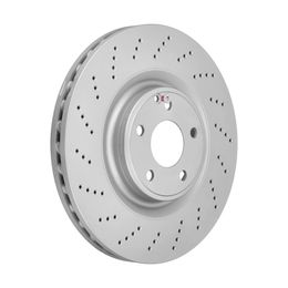 ATE Bremsscheibe vorne rechts links Gelocht/innenbel. 344,0mm f&uuml;r MERCEDES-BENZ A2184210412 2184210412 24.0132-0180.1