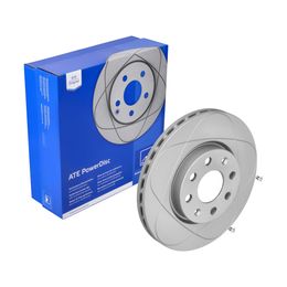 ATE Bremsscheibe PowerDisc vorne rechts links bel&uuml;ftet 257,0mm f&uuml;r FIAT VAUXHALL OPEL 569065 93197241 93188917 24.0322-0231.1