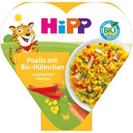 HiPP Kinderteller Paella mit buntem Gemüse und Hühnchen ab 1 Jahr