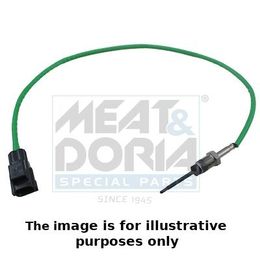 MEAT & DORIA MEAT & DORIA Sensor, Abgastemperatur vorne 2-polig f&uuml;r FORD AG9112B591BB 1681282 12517E