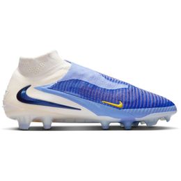 Nike Phantom 6 High Fg lv8 Fu&szlig;ballschuhe Damen - blau - Gr. 39 - Synthetik