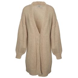 Influencer Knit Cardigan female Beige size L