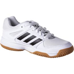 Adidas Speedcourt K Hallenschuhe Kinder - wei&szlig; - Gr. 35 1/2