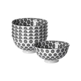 Ritzenhoff & Breker Ritzenhoff & Breker Servierschalen Takeo Circles &oslash; 12 cm 6er Set