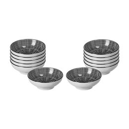 Ritzenhoff & Breker Ritzenhoff & Breker Dipschalen Takeo Stripes &oslash; 8 cm 12er Set