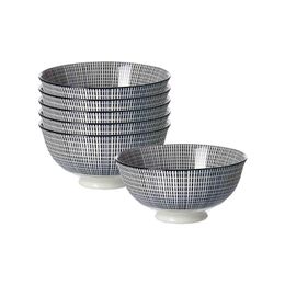 Ritzenhoff & Breker Ritzenhoff & Breker Servierschalen Takeo Stripes &oslash; 12 cm 6er Set