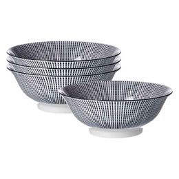 Ritzenhoff & Breker Ritzenhoff & Breker Servierschalen Takeo Stripes &oslash; 21 cm 4er Set