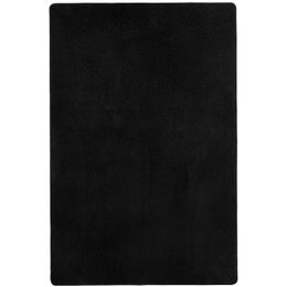 NYVI Teppich Fancy - Pflegeleicht, Strapazierf&auml;hig, f&uuml;r Fu&szlig;bodenheizung Farbe:Schwarz;Gr&ouml;&szlig;e:133x195 cm