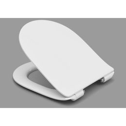 HARO WC-Sitz Ray 537956 D-Shape f&uuml;r Laufen Pro, wei&szlig;, mit SoftClose Premium, Absenkautomatik