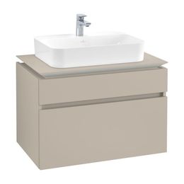 Villeroy & Boch Villeroy & Boch Legato Waschtischunterschrank B75400VK 80x55x50cm, Soft Grey