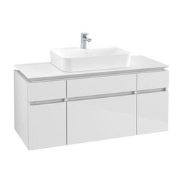 Villeroy & Boch Villeroy & Boch Legato Waschtischunterschrank B75800DH 120x55x50cm, Glossy White