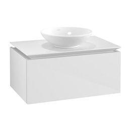 Villeroy & Boch Villeroy & Boch Legato Waschtischunterschrank B56900DH 80x38x50cm, Glossy White