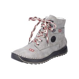 Rieker Lace-Up Ankle Boots female Grey size 40