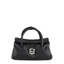 Zanellato Shopper & Totes - Dotta Saeta Small Leather Handbag - Gr. unisize - in Schwarz - für Damen