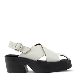 Camper Sandaletten mit Absatz - Sandalen Billie Billie - Gr. 38 (EU) - in Wei&szlig; - f&uuml;r Damen