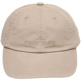 Stone Island Caps & M&uuml;tzen - Baseball Cap - Gr. ONE SIZE - in Beige - f&uuml;r Damen