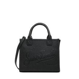 Mc2 Saint Barth Shopper & Totes - Rectangular Tote Bag With Embossed Branding And Ad - Gr. unisize - in Schwarz - f&uuml;r Damen