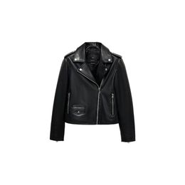 Mango Between-Season Jacket 'Perfect' female Black size XXS