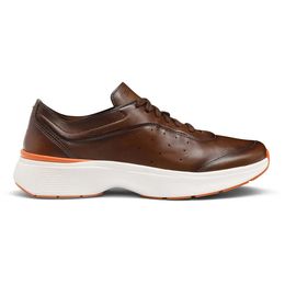 Santoni Low-Top Sneaker - Men's leather sneaker - Gr. UK_9_5 - in Wei&szlig; - f&uuml;r Damen