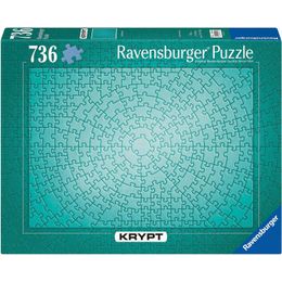 Ravensburger Kinder Puzzle "Krypt Metallic Mint", bunt, B:70cm H:50cm, Puzzles, Made in Germany