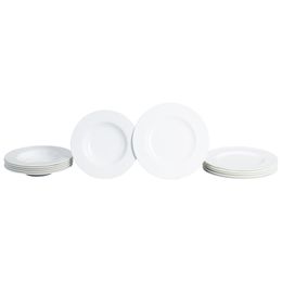 Villeroy & Boch VILLEROY & BOCH Geschirr-Set "Tafel-Set Royal 12er Set wei&szlig;", wei&szlig;, Geschirr-Sets