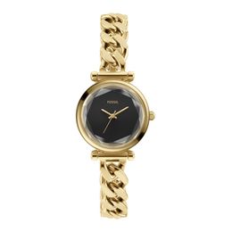Fossil Uhr 'CARLIE' Damen Größe One Size gold / schwarz