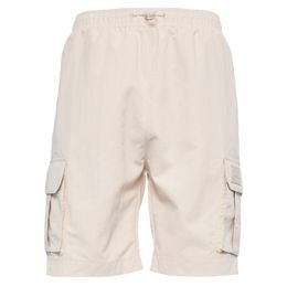 Karl Kani Damen Cargoshorts "Karl Kani Herren KM232-025-2 KK Rubber Signature Cargo Shorts"sanftes wei&szlig;, Gr. XS, unifarben, 100% Polyamid, Hosen