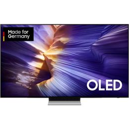 Samsung OLED-Fernseher "GQ77S91FAE", Energieeffizienz: F (A-G), graphitschwarz, 77 ″, Fernseher