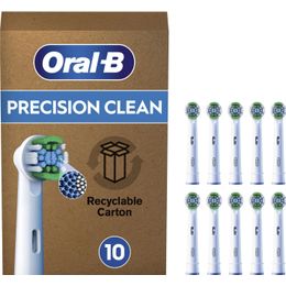 Oral-B Aufsteckbürsten "Pro Precision Clean", 10 Stk., weiß, Zahnbürstenköpfe, X-förmige Borsten