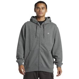 Quiksilver Herren Kapuzensweatjacke "Dna Zip", schwarz, Gr. M, 100% Baumwolle, Sweatjacken