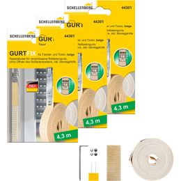 Schellenberg Reparatur-Set "Rollladen Gurtfix f&uuml;r das Rollladensystem Mini", 3 Stk., beige, Reparatur-Sets, f&uuml;r alte Gurtb&auml;nder in unterschiedlichen
