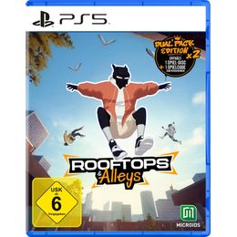ASTRAGON Spielesoftware "Rooftops & Alleys: The Parkour Game - Dual Pack", PlayStation 5ohne farbbezeichnung, Spielesoftware